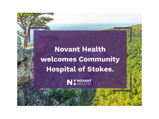Novant Health welcomes Community Hospital of Stokes, celebrates ...