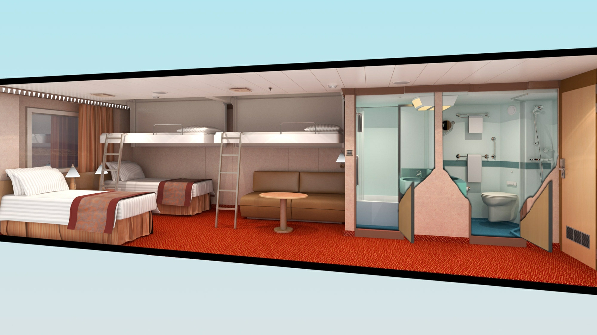 Photo | deluxe_pullman_table2 | Carnival Cruise Line