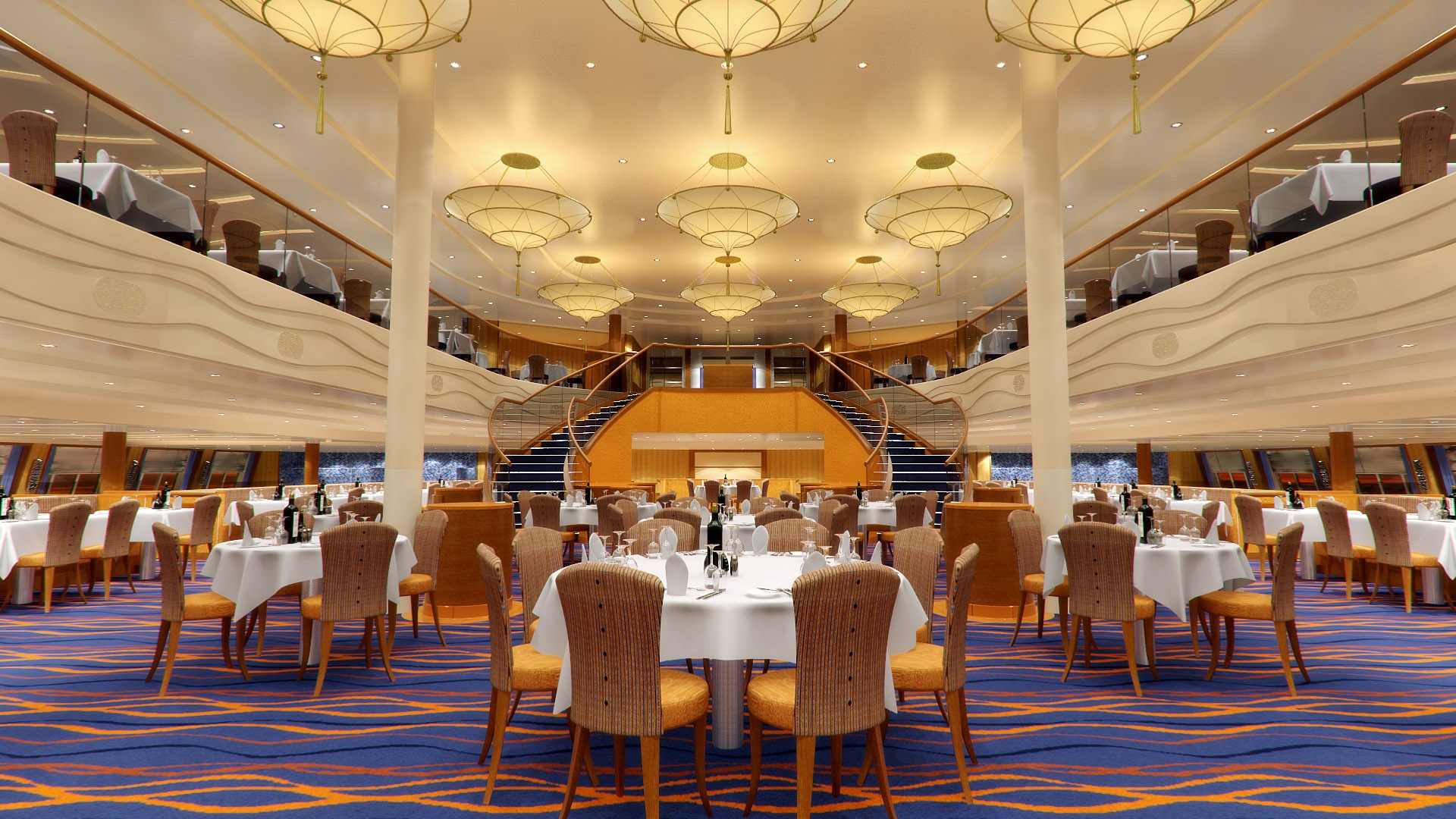 Photo | CL_BR_Sapphire Dining Room | Carnival Cruise Line