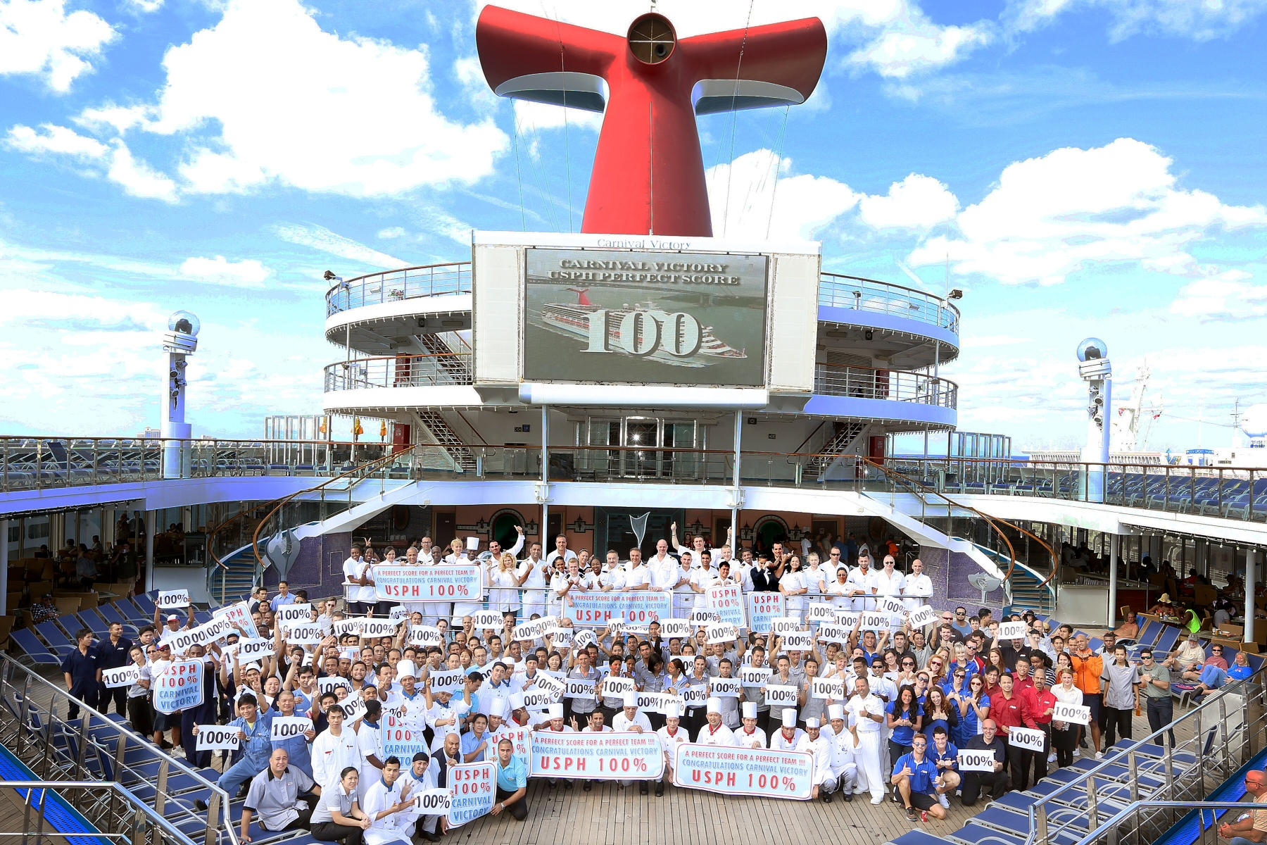 Photo | VI Perfect score USPH | Carnival Cruise Line