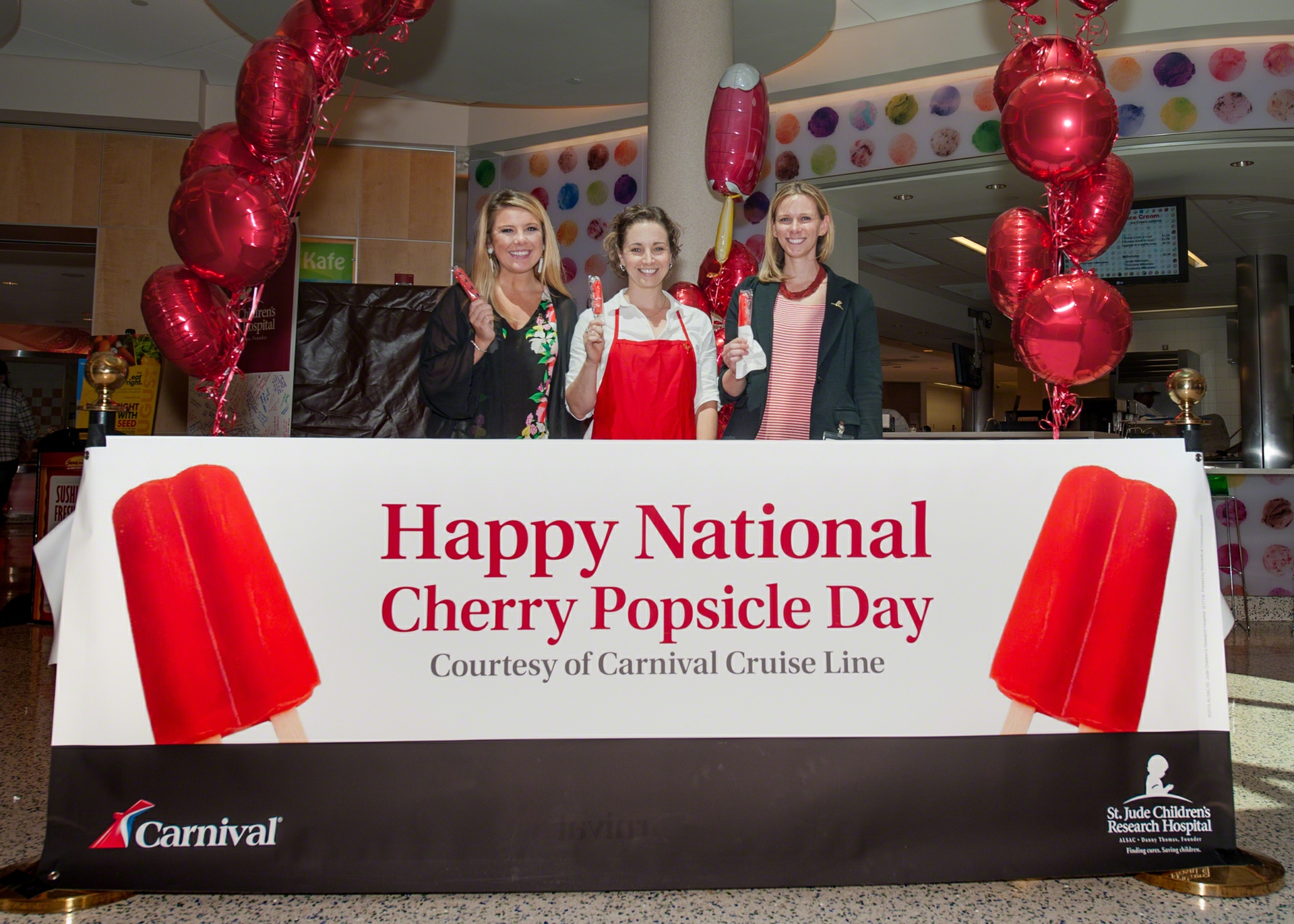 Photo | Cherry Popsicle Day (St. Jude)2 | Carnival Cruise Line