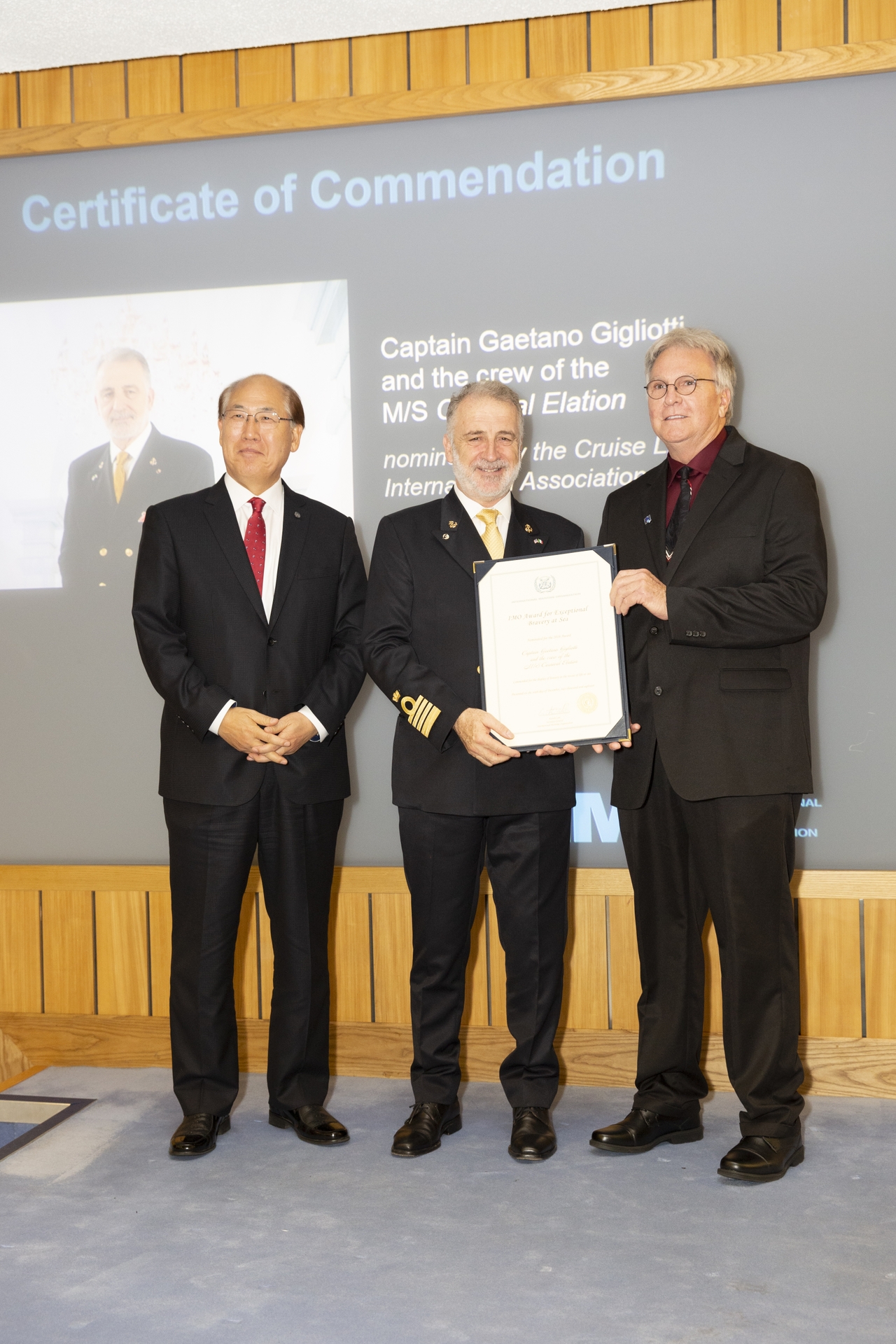 Photo | IMO Awards Ceremony 2018. London, 6th December 2018. | Carnival ...