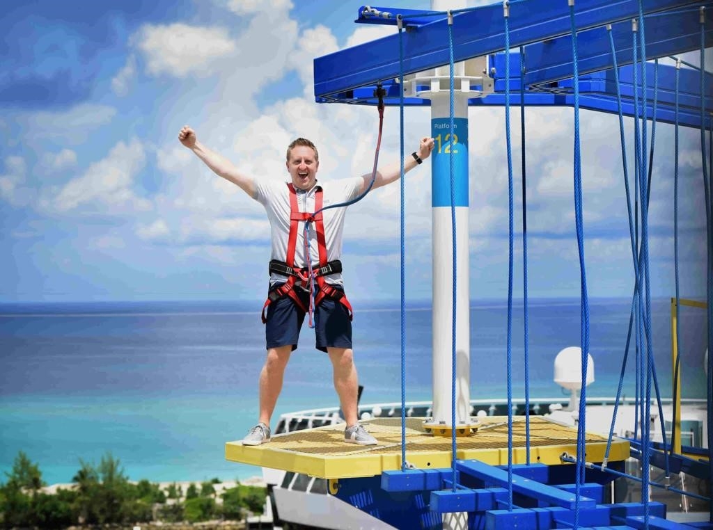 Photo | Mike Pack Ropes Course | Carnival Cruise Line