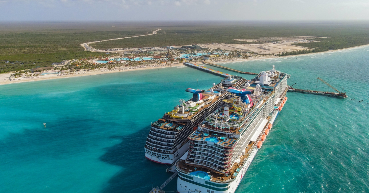 First Excel-Class Ship Mardi Gras Docks At Carnival Cruise Line's ...