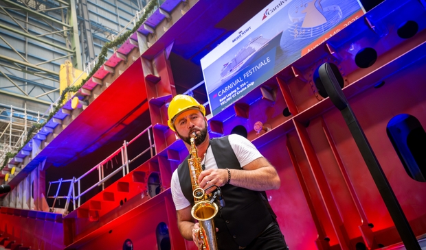 Carnival Festivale Keel Laying Sets Tempo For New Music-Themed Ship's ...