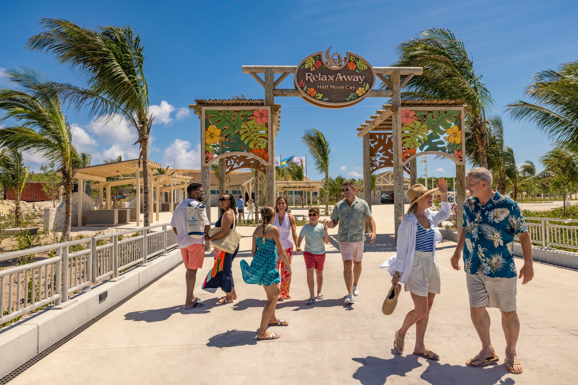 Carnival Cruise Line Celebrates Expansion of RelaxAway, Half Moon Cay ...