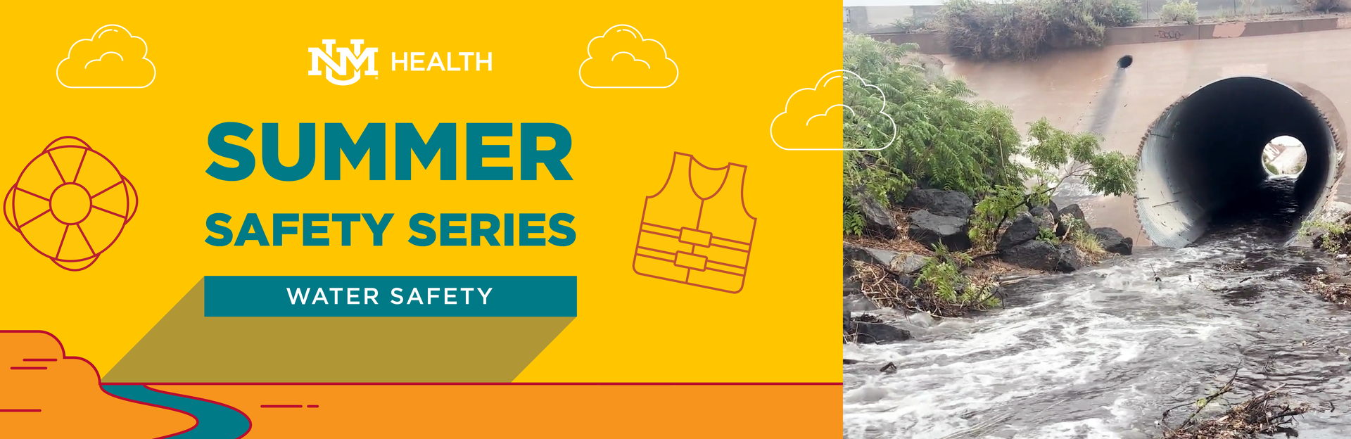 Summer Safety Series: Watch Out for Water and Weather | UNM HSC Newsroom