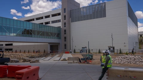 Construction Officially Completed at UNM Hospital Critical Care Tower ...