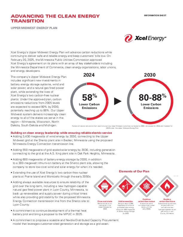 Document | Advancing the Clean Energy Transition Upper Midwest Energy ...