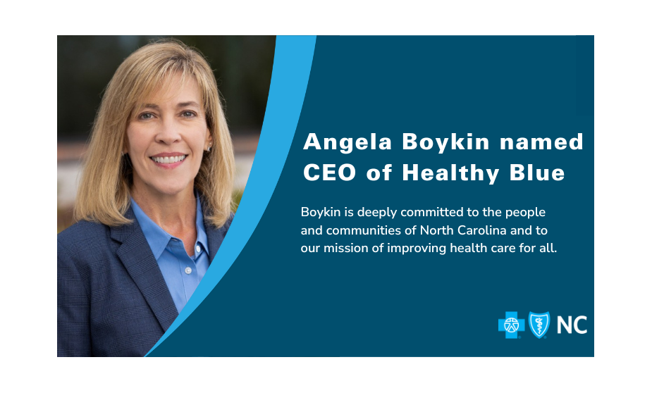 Angela Boykin Named CEO of Blue Cross NC’s Medicaid Plan | Blue Cross NC