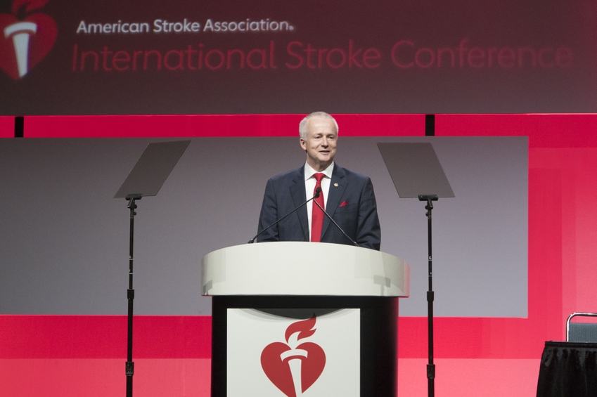 Photo | Harrington address at ISC 20 | American Heart Association