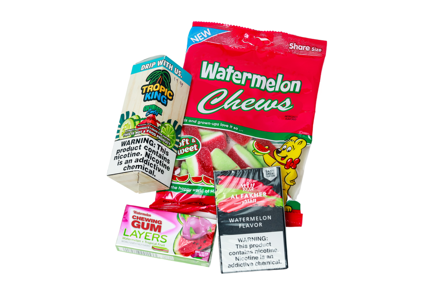 Photo | Tobacco products are made in candy flavors | American Heart ...