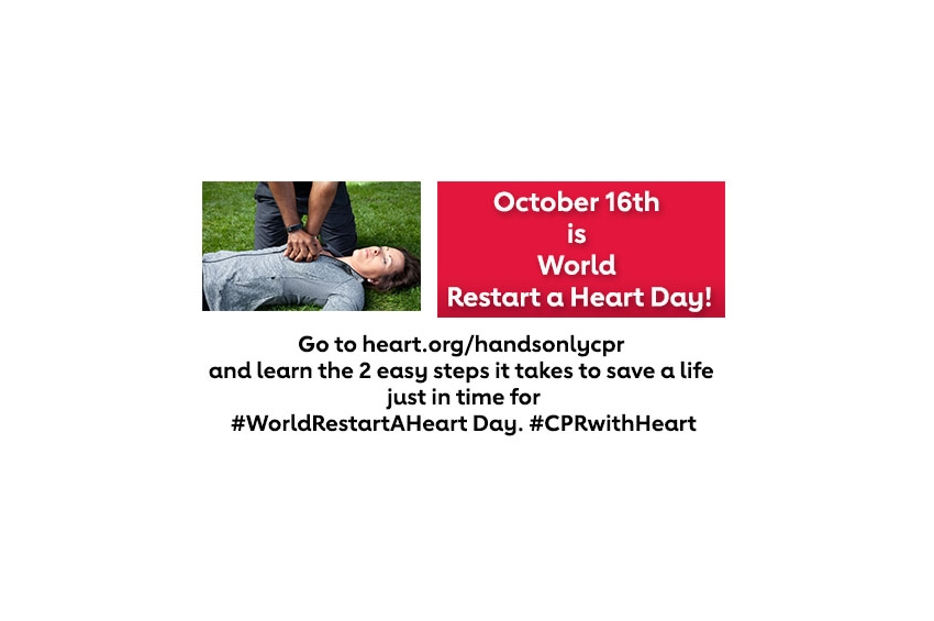 Photo | World Restart a Heart Day spotlight copy | American Heart ...