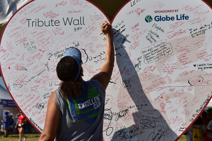 Photo | Heart Walk - Tribute Wall | American Heart Association