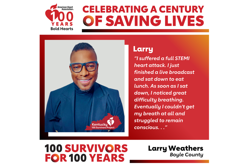 Photo | 100 Years Kentucky Survivor Larry Weathers | American Heart ...