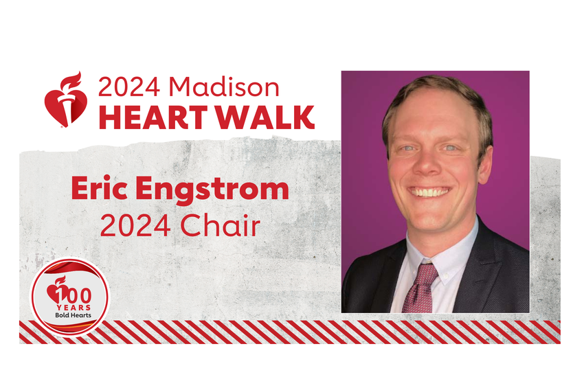 Photo | Eric Engstrom 2024 Chair | American Heart Association