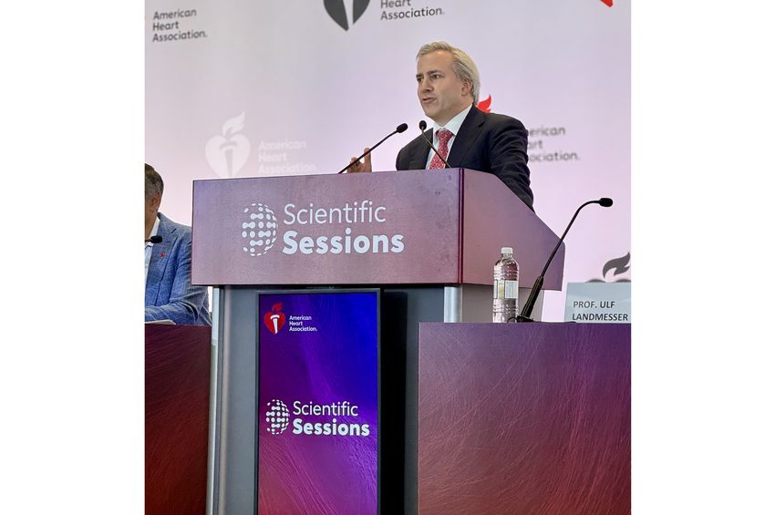 Photo | Prof. Ulf Landmesser at LBS 2 Briefing | American Heart Association