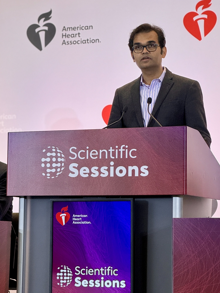 Photo | Ambarish Pandey at LBS 4 Briefing | American Heart Association