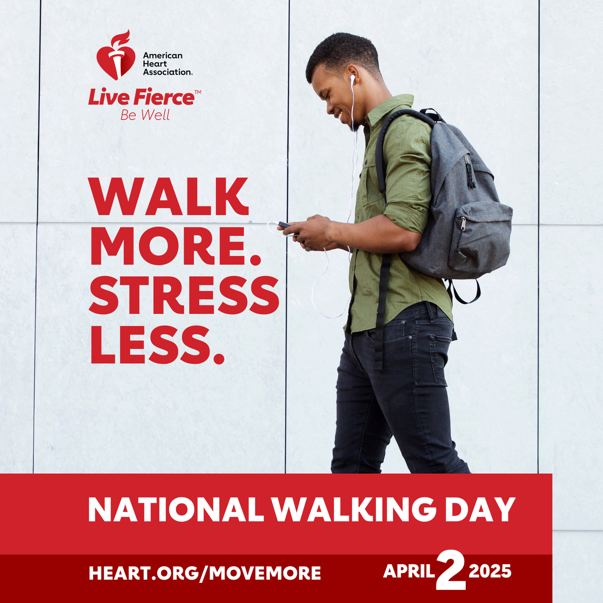 Break the sedentary cycle: National Walking Day can kickstart healthier ...