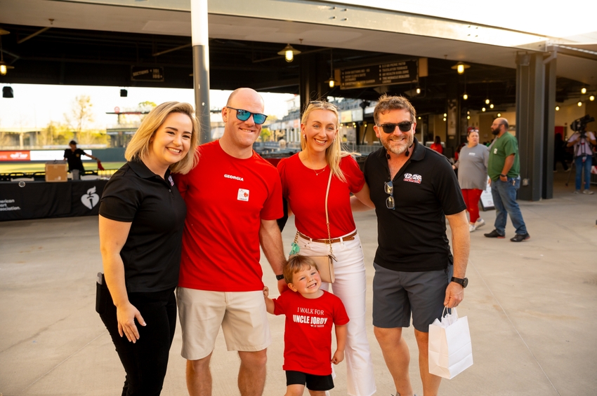 Photo | Emcees with Participants at the 2025 CSRA Heart Walk | American ...