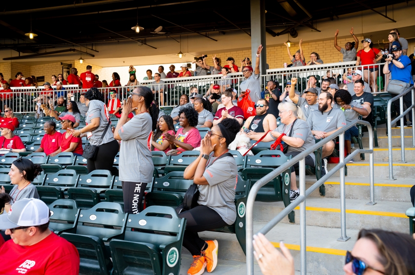 Photo | Large crowd of Participants at the 2025 CSRA Heart Walk ...