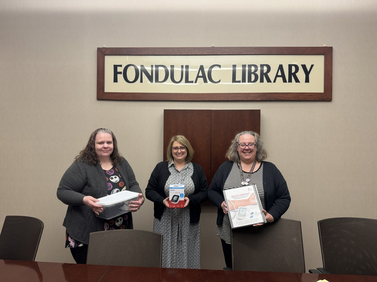 Libraries with Heart self-measured blood pressure program launches at ...