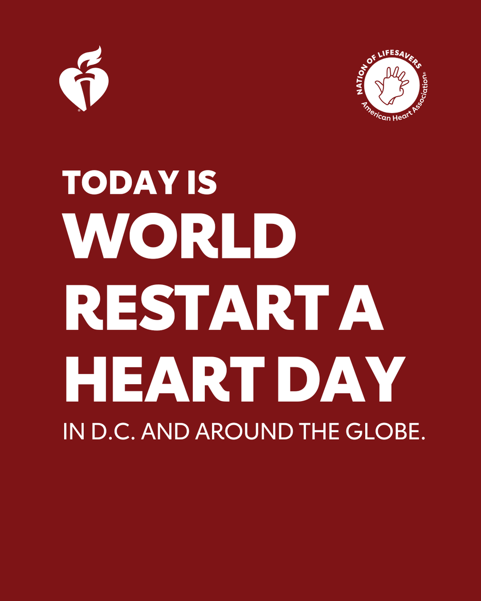 October 16, 2025 declared “Restart a Heart Day” in Washington, D.C ...