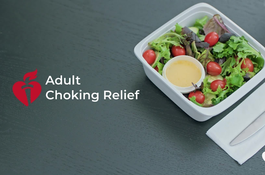 Video | Adult Choking Demo video | American Heart Association
