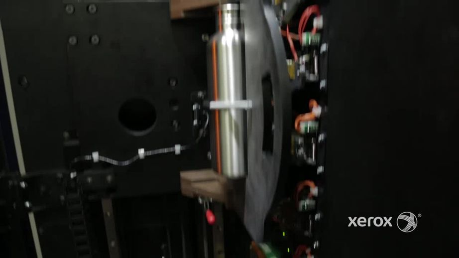 Xerox Direct to Object Printer prints personalized images on small as ...